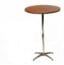 Table: 30" Round 42" High- Wood (Stand Up) - Grand Event Rentals