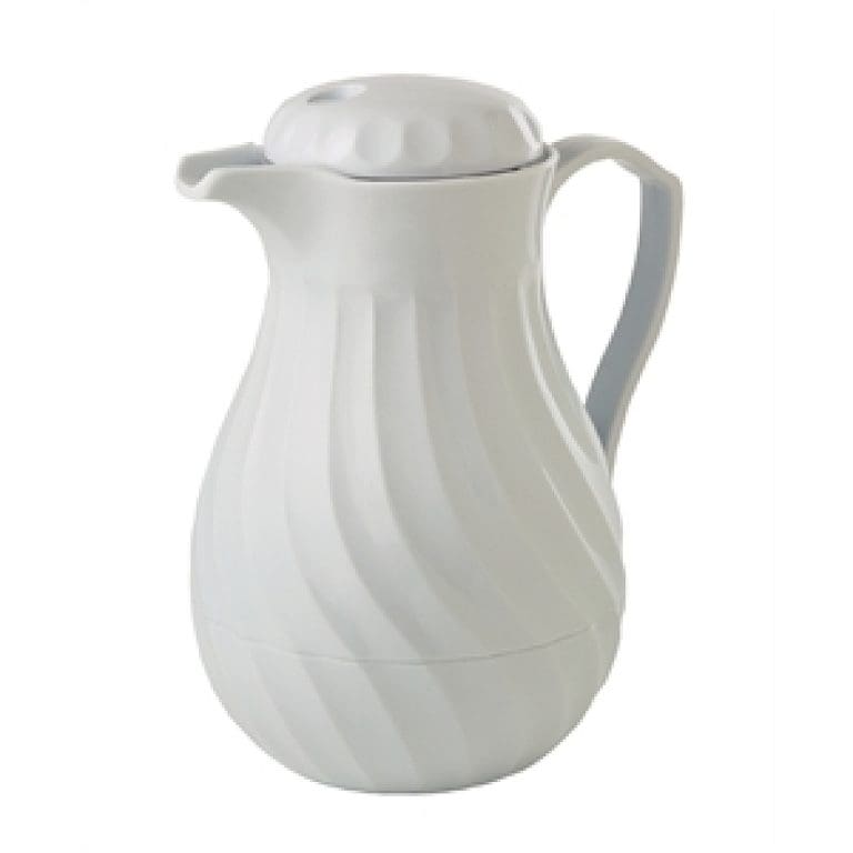 White Coffee Server - 42oz - Grand Event Rentals